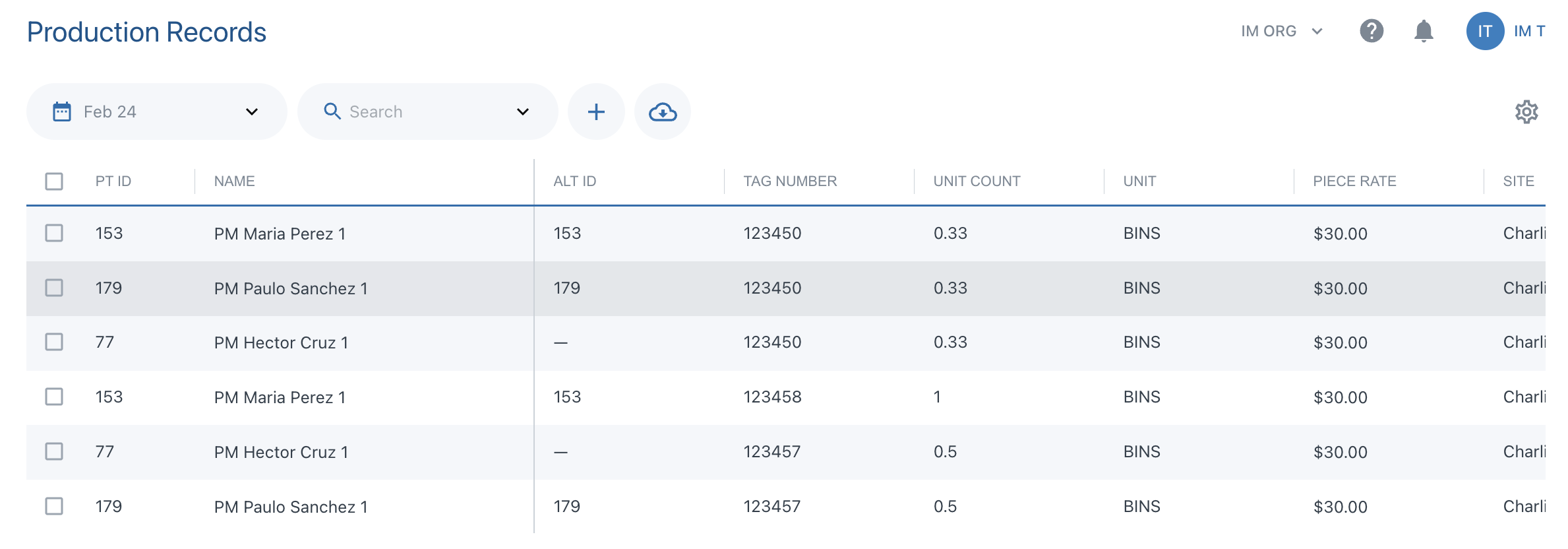 What are Production Records? – PickTrace EN