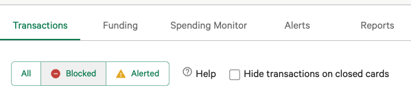 Blocked Transactions – True Link Financial