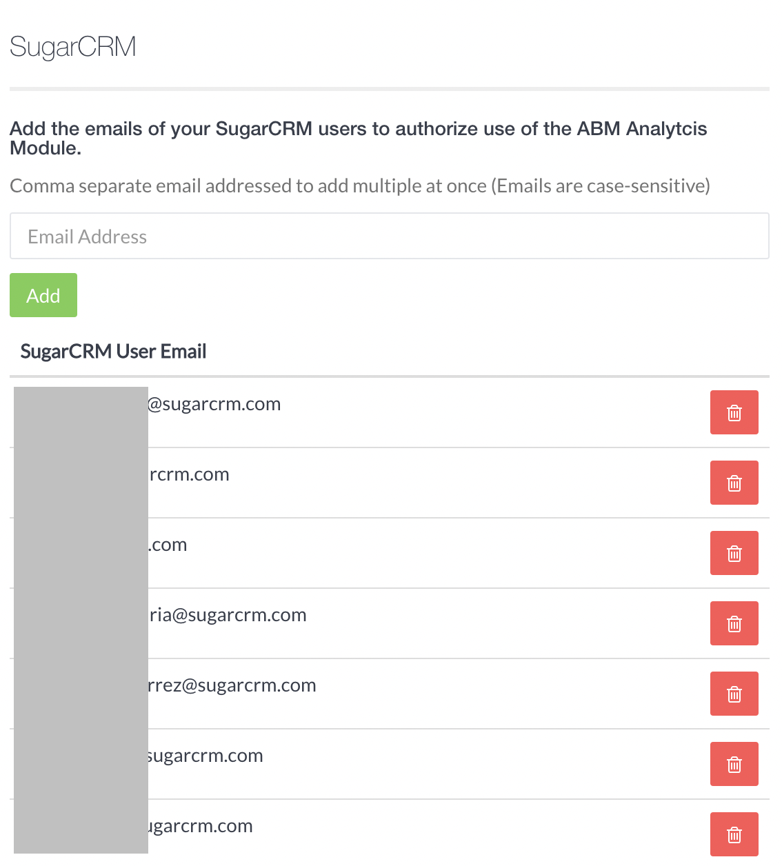 ABM Analytics Module - SugarCRM – Triblio
