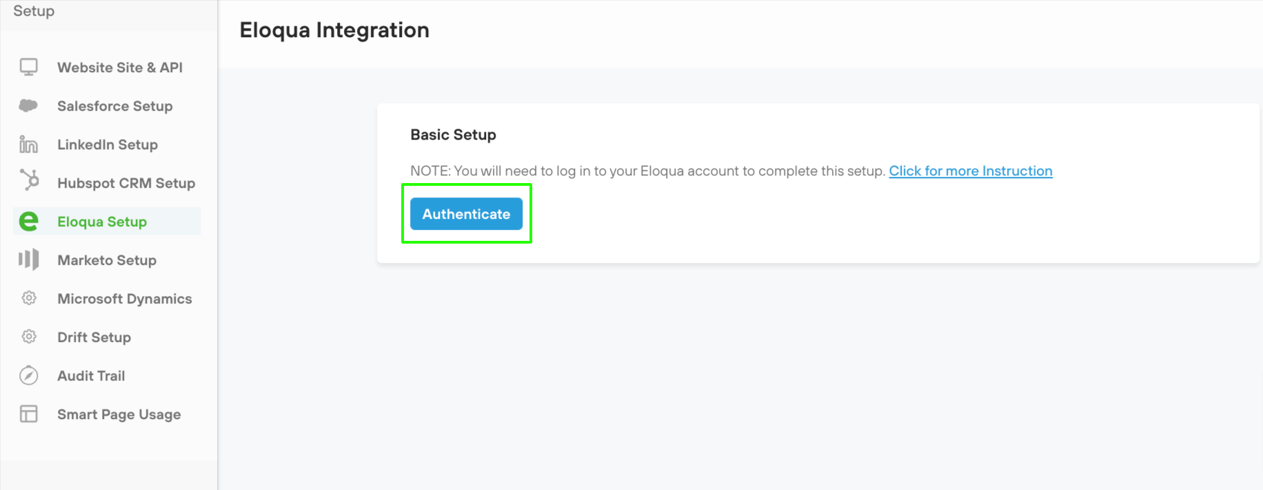 How to Integrate Eloqua – Triblio