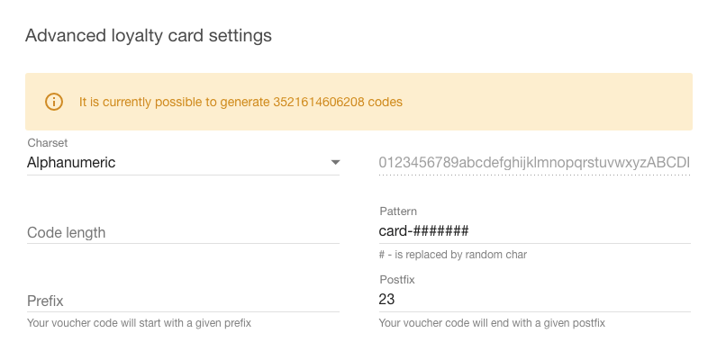 Create Loyalty Program - Voucherify Support