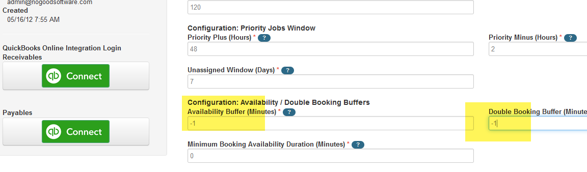 Availability and Double Booking Buffers – Interpreter Intelligence