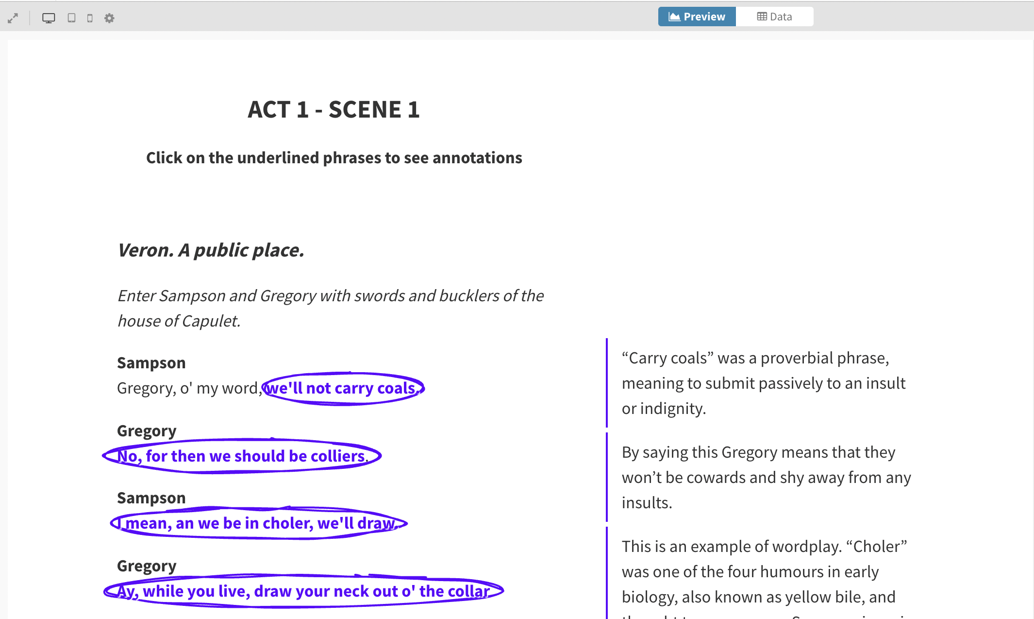 Text Annotator Flourish