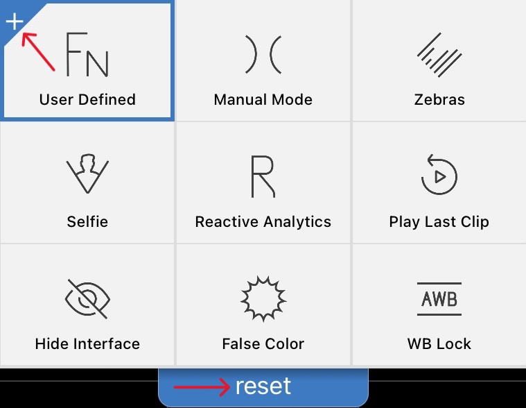 Custom Fn Button – Filmic Apps