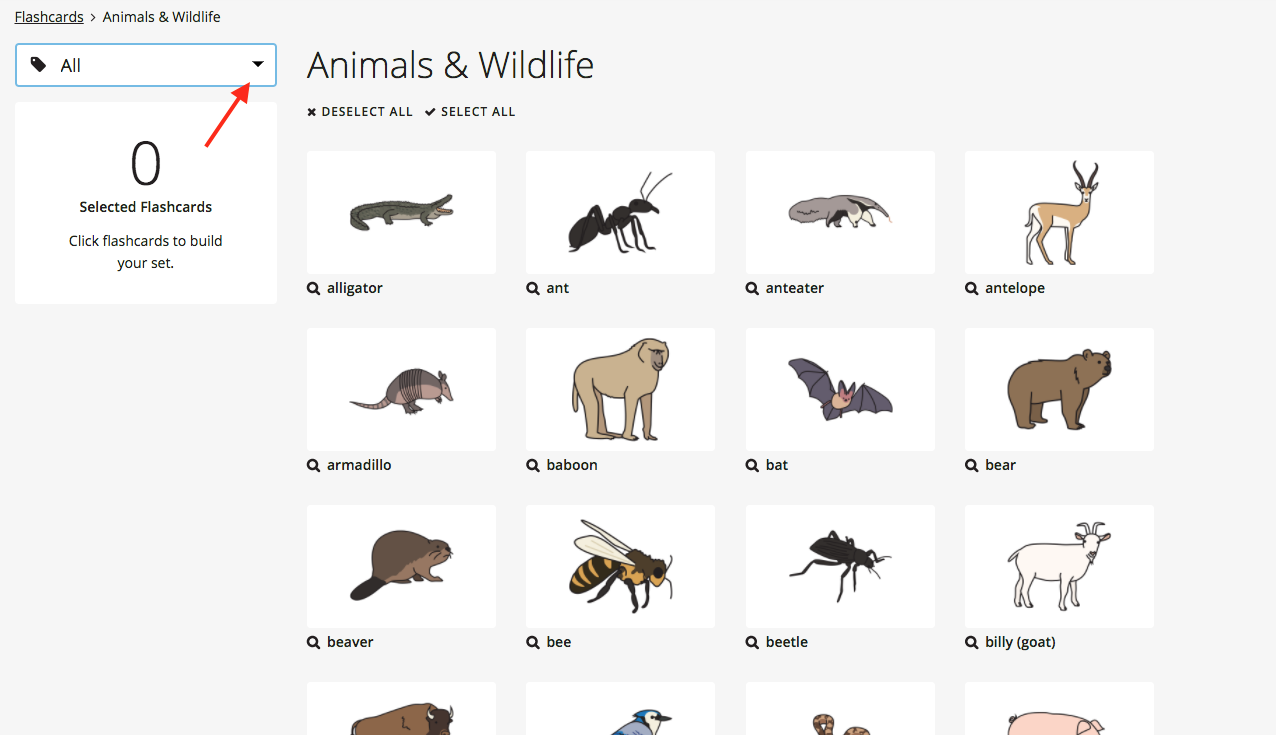 How to Create & Save Flashcard Sets - ESL Library Help Docs