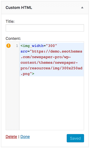 Newspaper Pro: Primary Sidebar Widget Area - BizBudding Docs