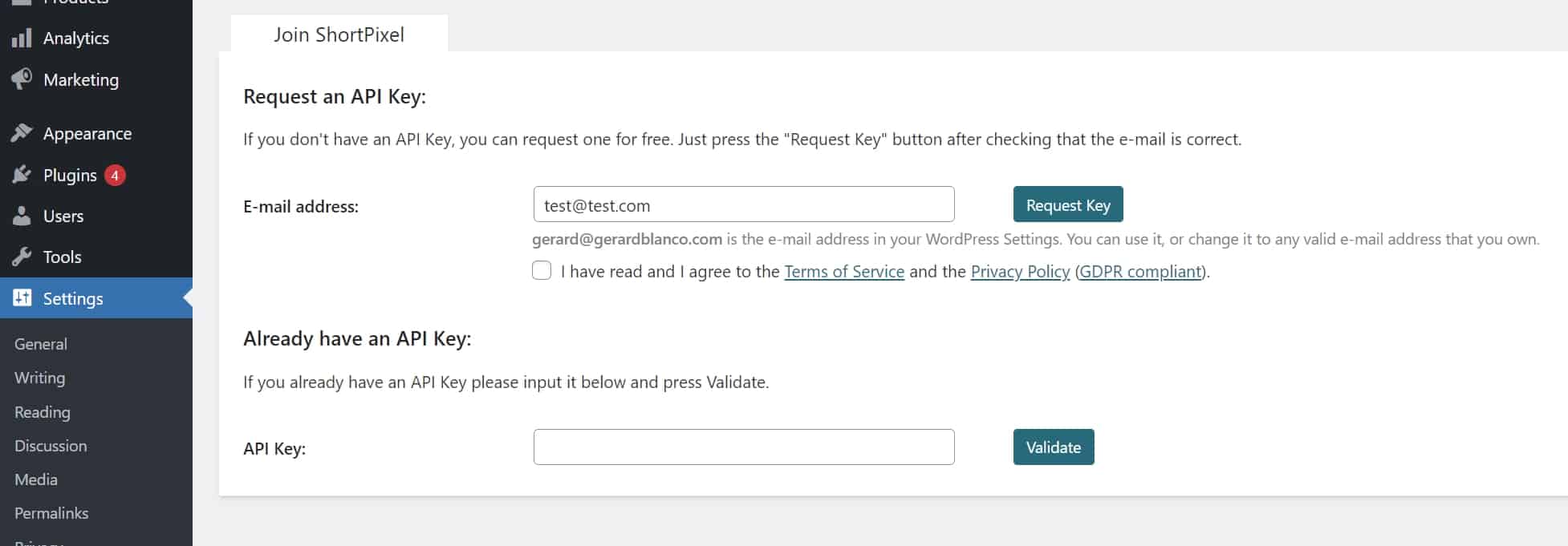 How to remove the API Key from the plugin? – ShortPixel Knowledgebase