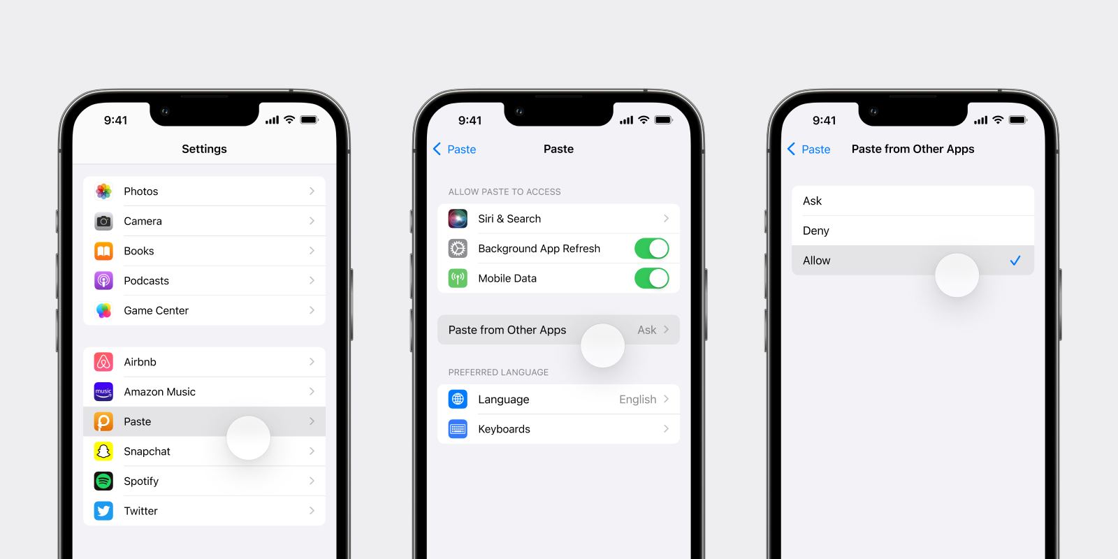  Allow Paste Permissions In IOS Paste Help Center