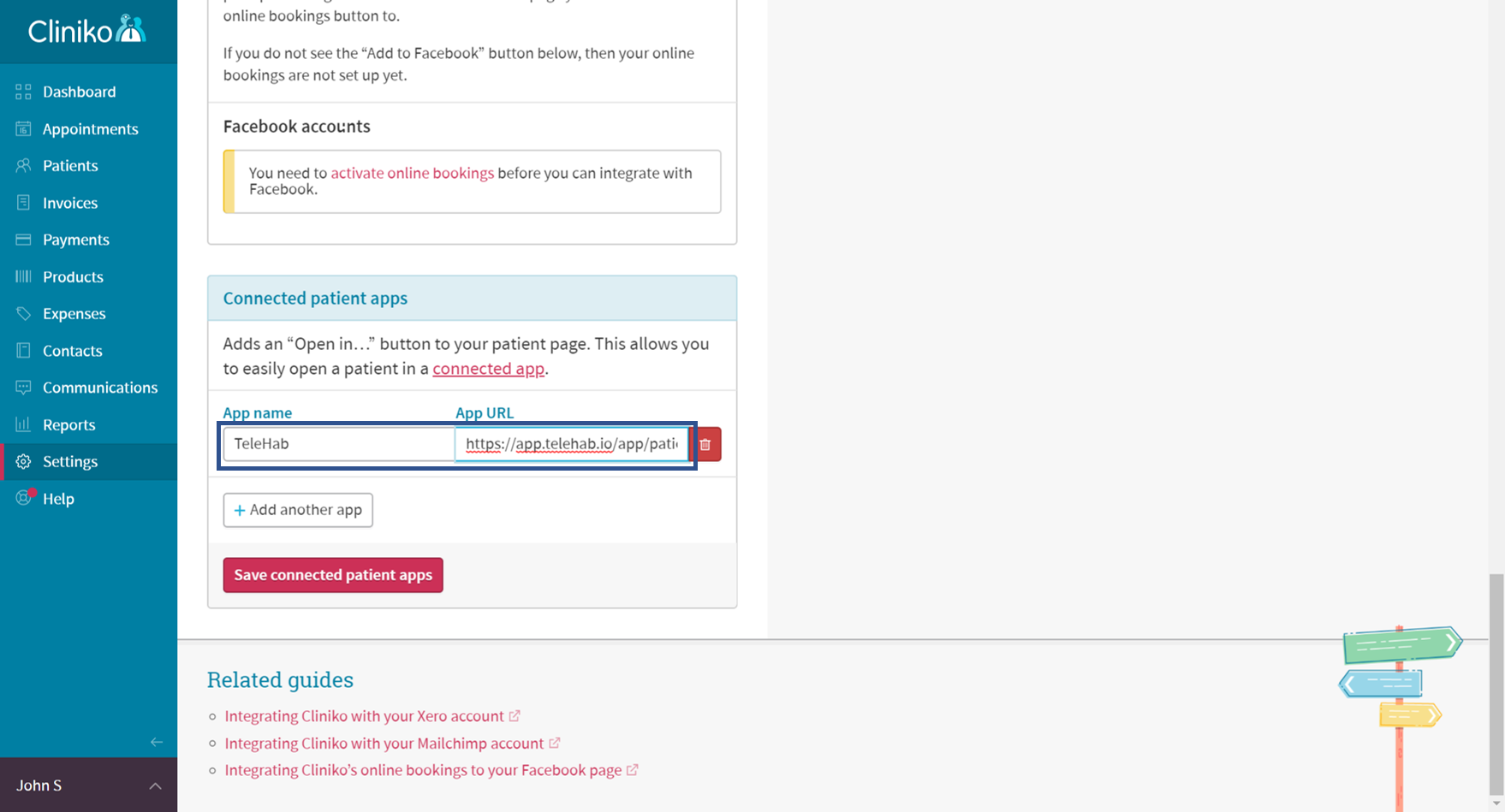 Cliniko Integration – VALD Knowledge Base