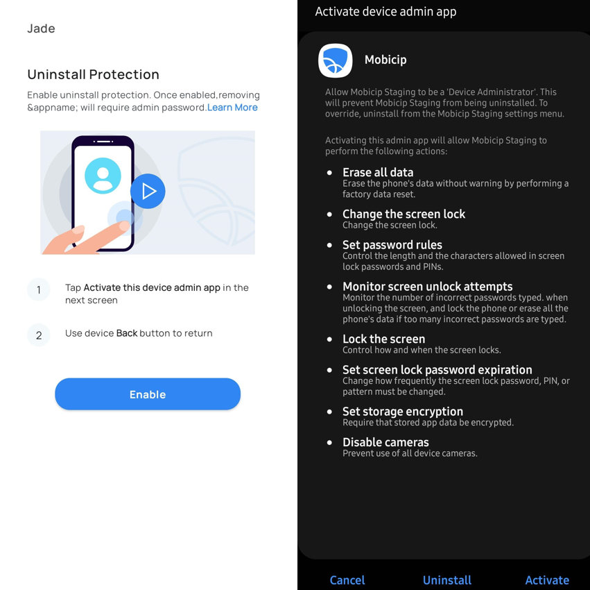 Mobicip parental controls setup - Android | Support | Mobicip