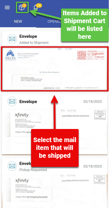How do I request a shipment or forwarding? - PSM Knowledge Base
