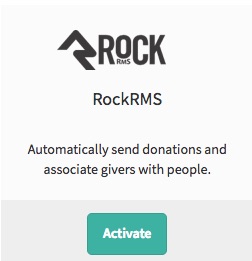 Rock RMS Integration - FaithStreet Support