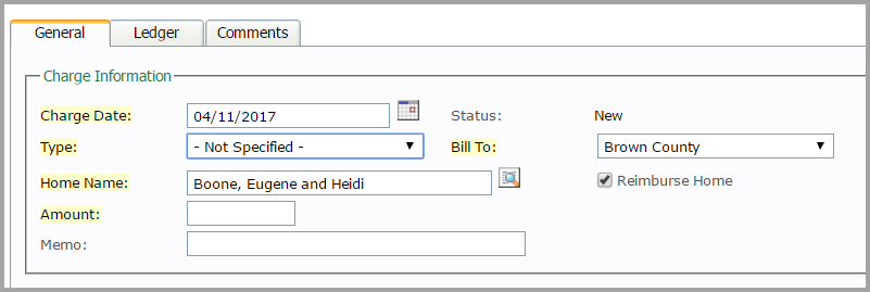 Misc. Charges and Reimbursements – extendedReach
