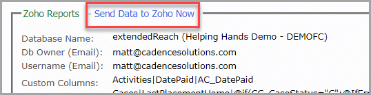 Zoho Analytics: Reports Overview – extendedReach