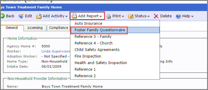 Home Report Types – extendedReach