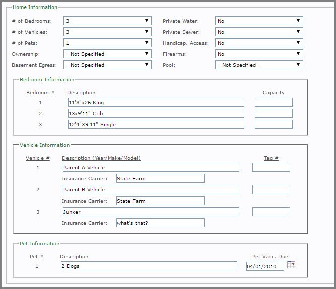 Home Screen: General Tab – extendedReach