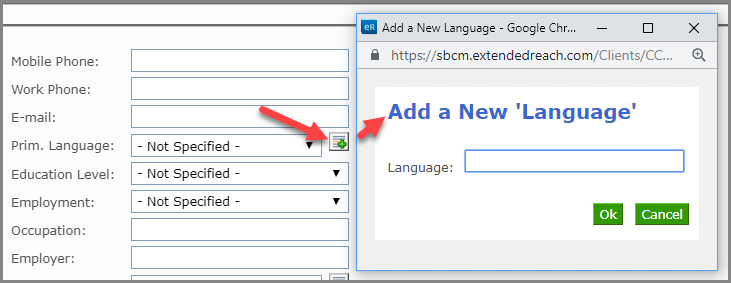 Adding and Editing Information – extendedReach