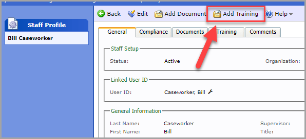 General Case Management - Staff Training and Documentation – extendedReach