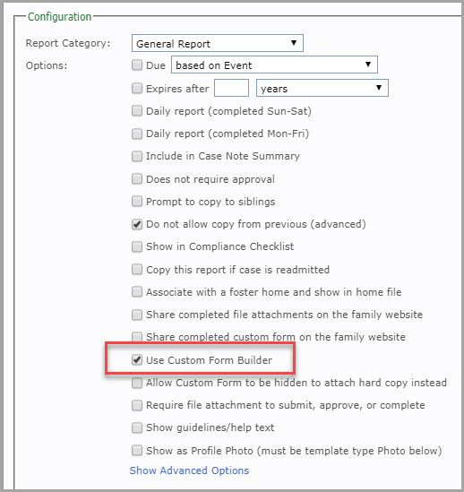 Custom Form Builder – extendedReach