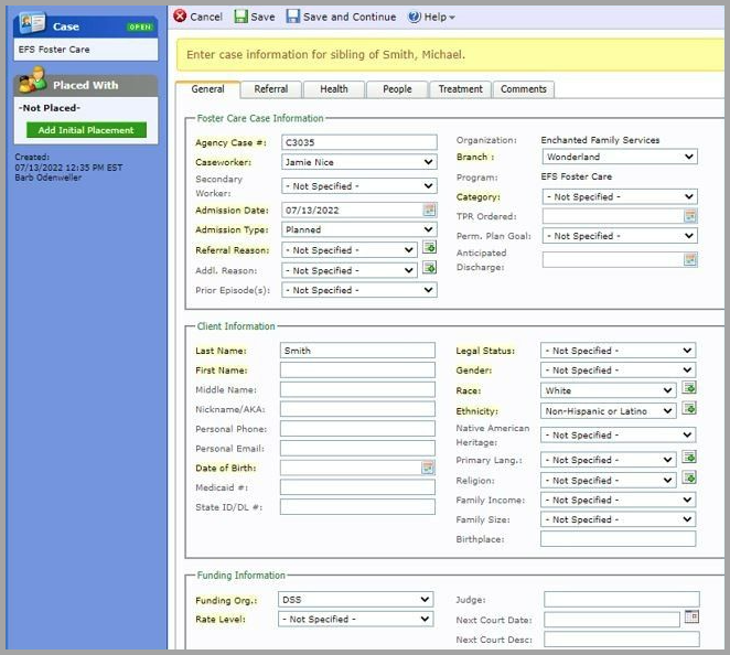 Foster Care - Sibling Groups – extendedReach