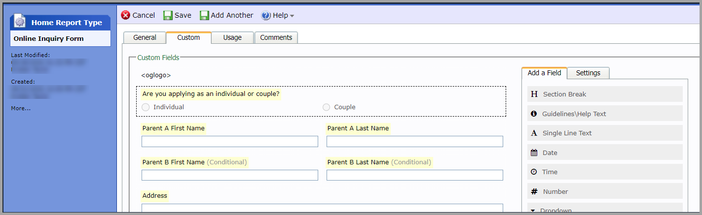 Inquiry and Application Form – extendedReach