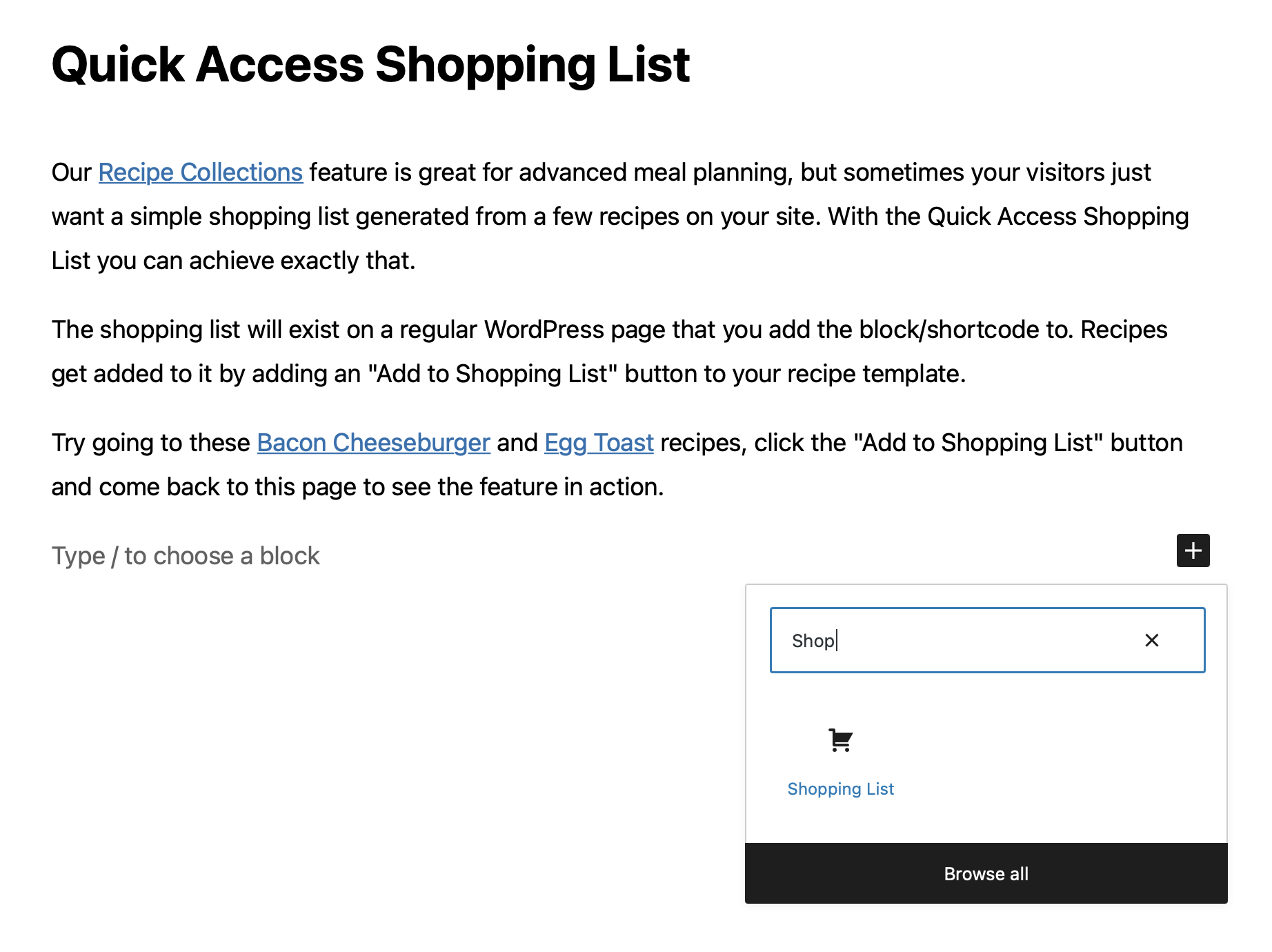 Quick Access Shopping List - Bootstrapped Ventures Knowledge Base