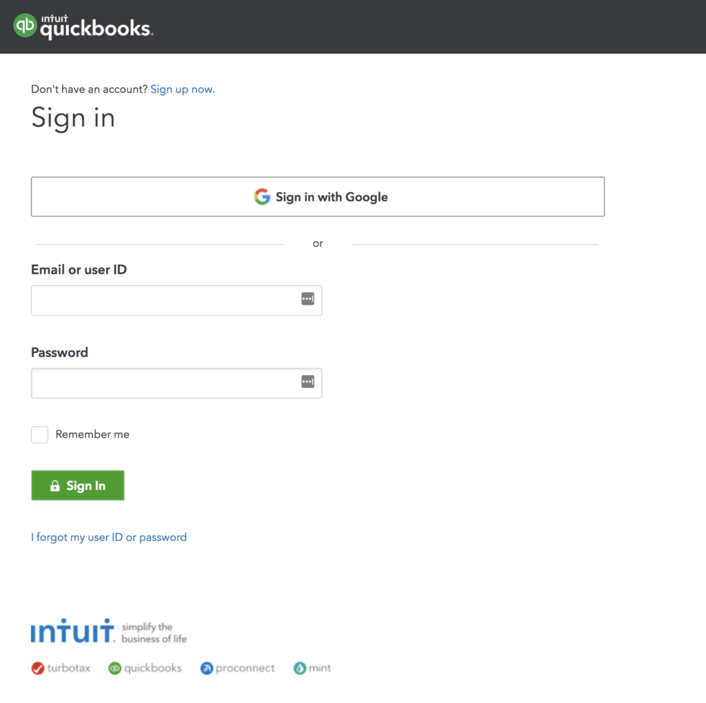 Quickbooks Online Integration