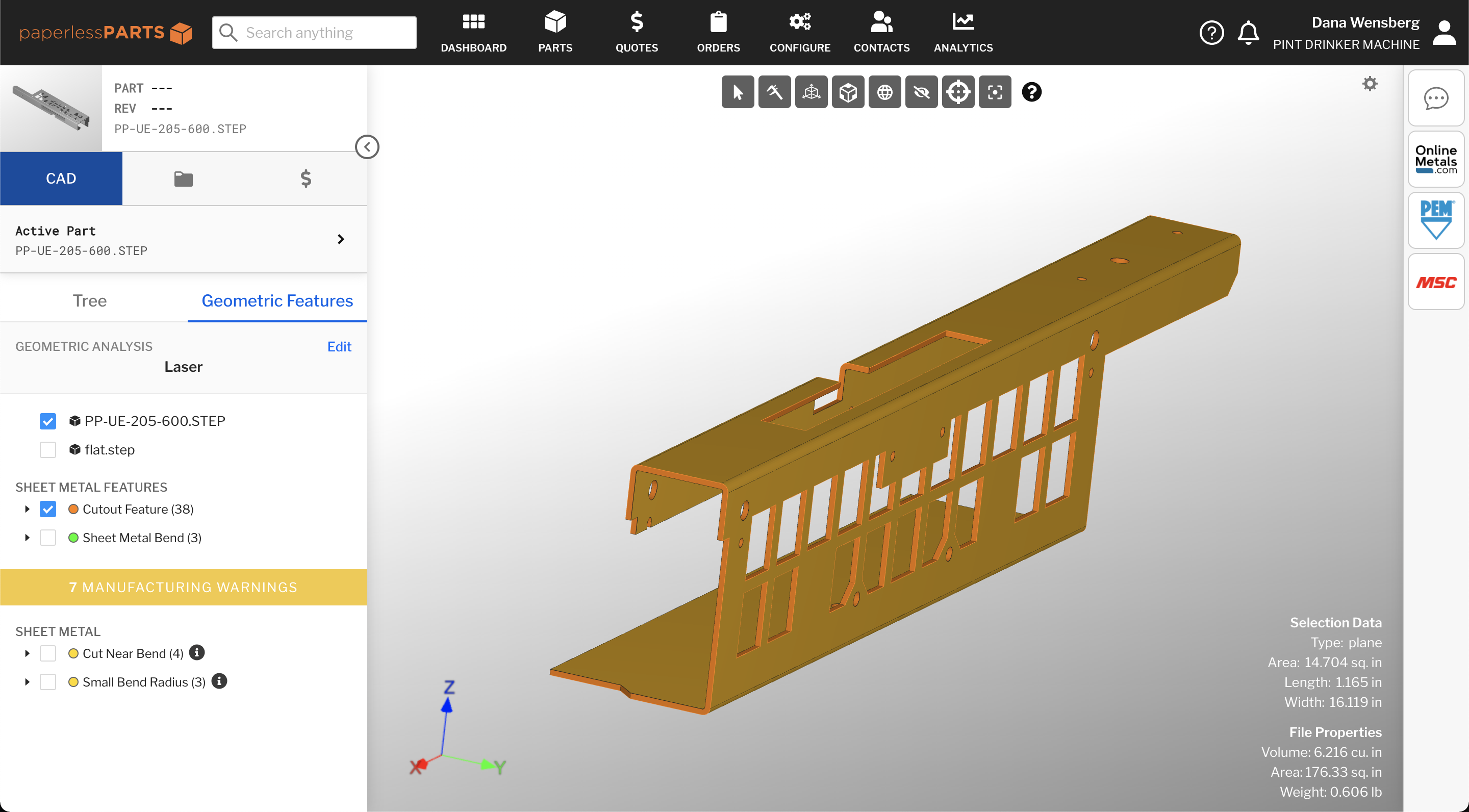 3D viewer display options