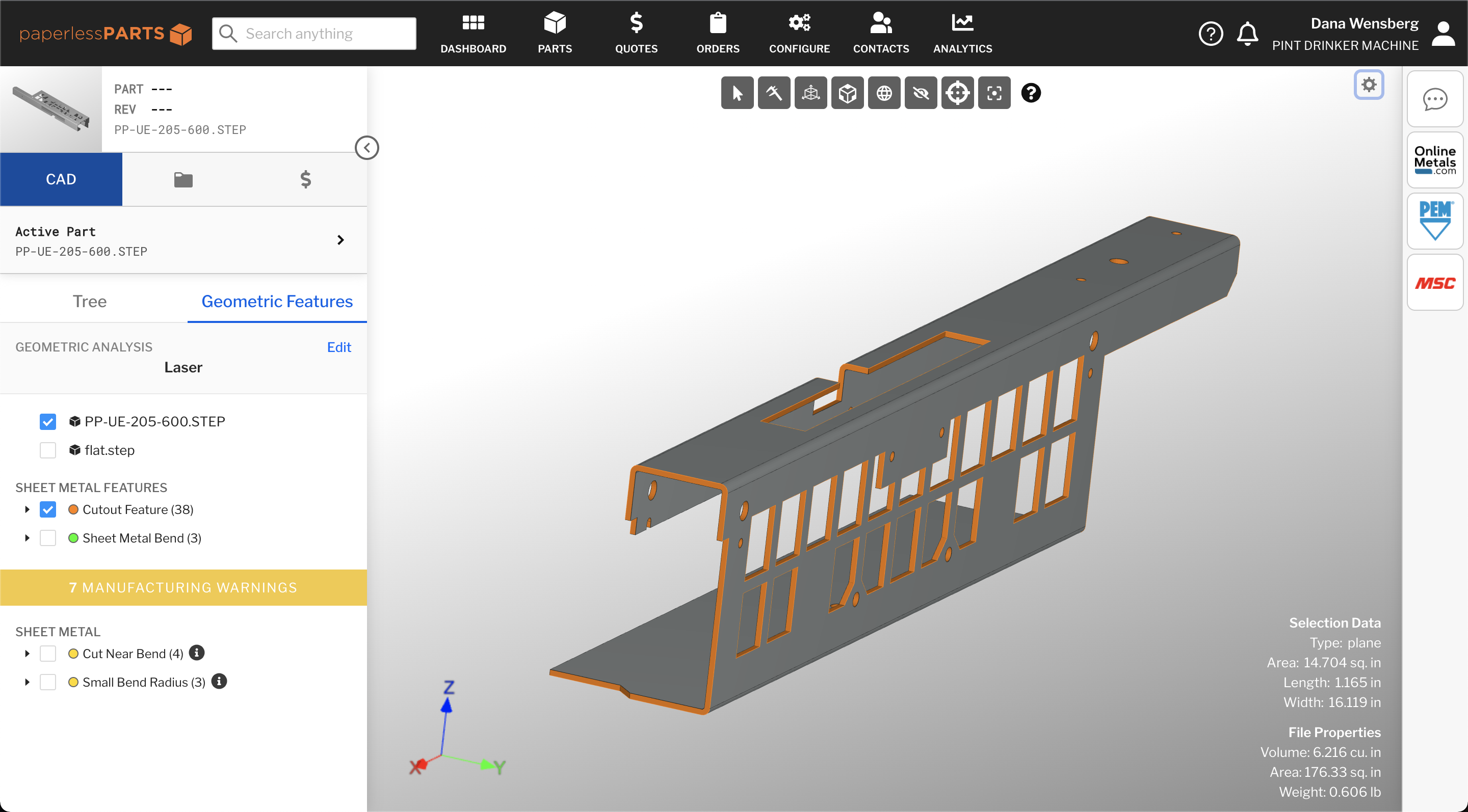 3D viewer display options