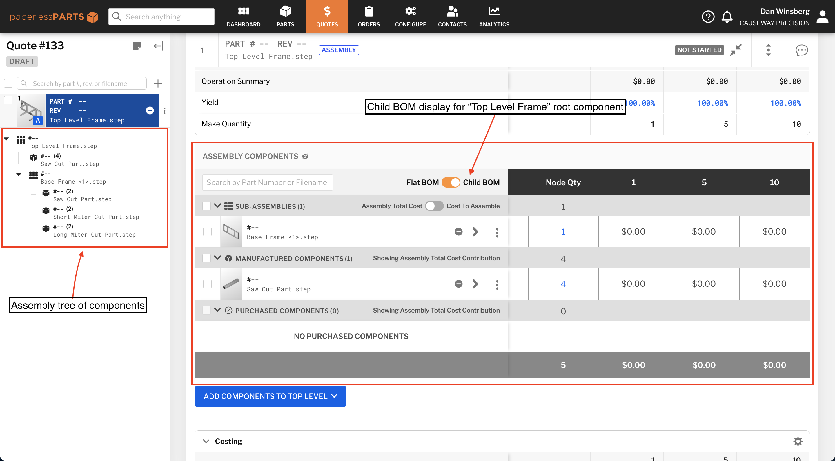 Building Boms - Additional FAQ