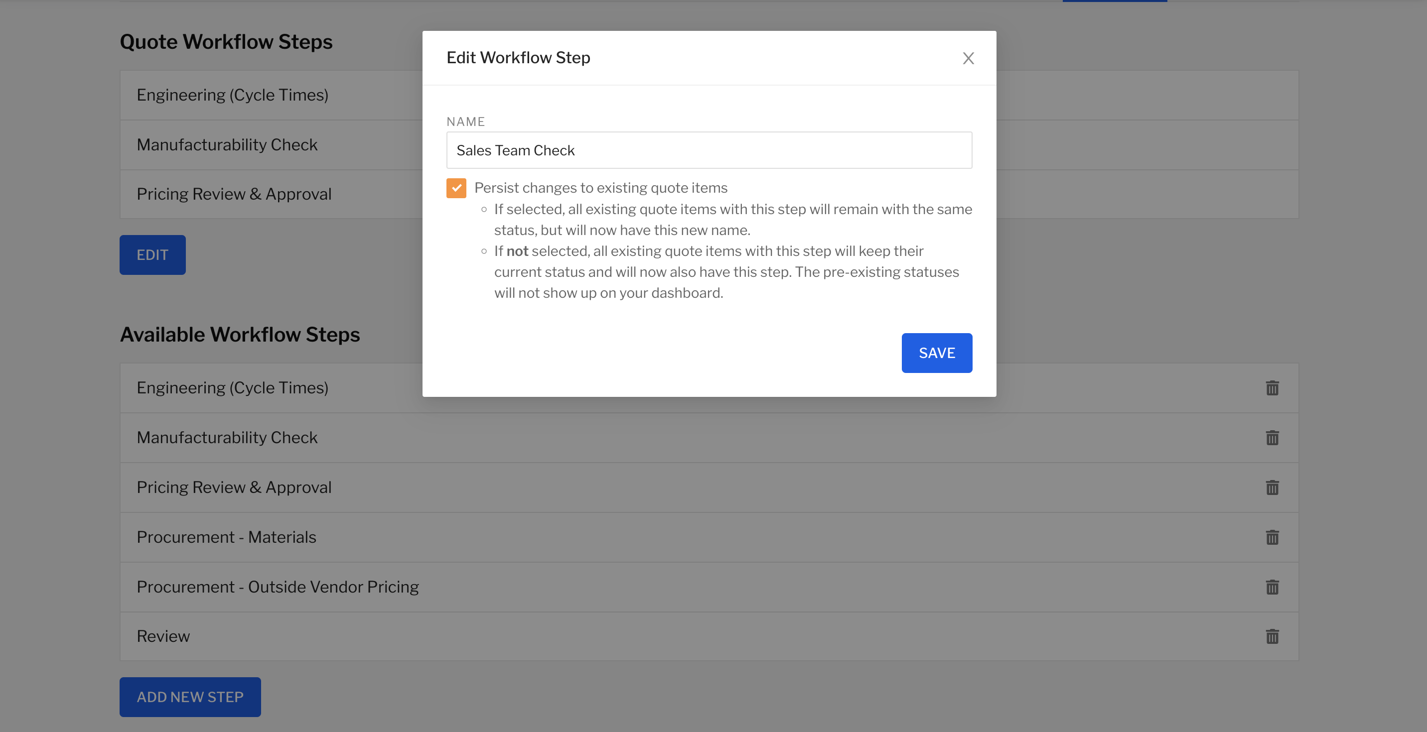 Paperless Parts Knowledge Base