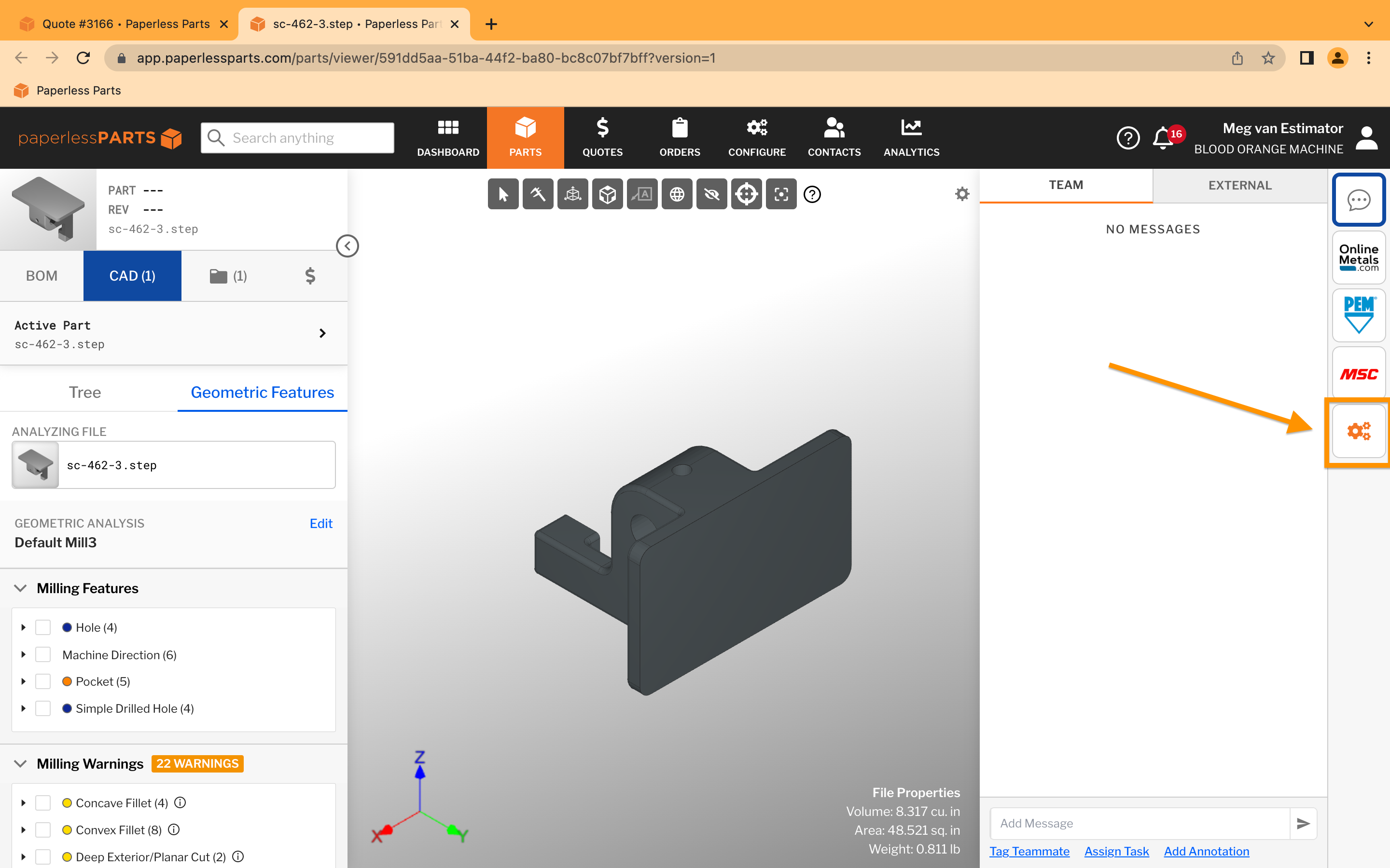 Similar parts search (BETA)