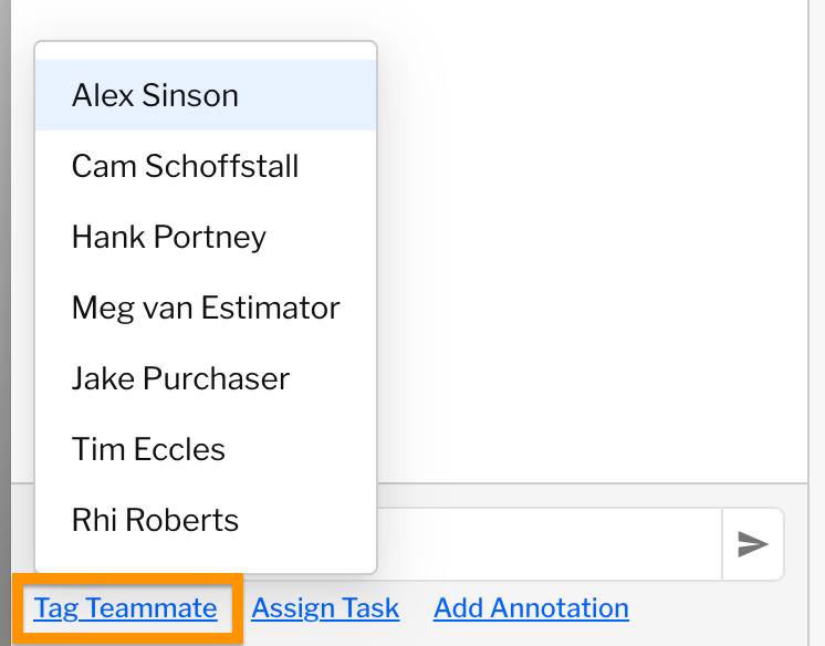 Internal collaboration