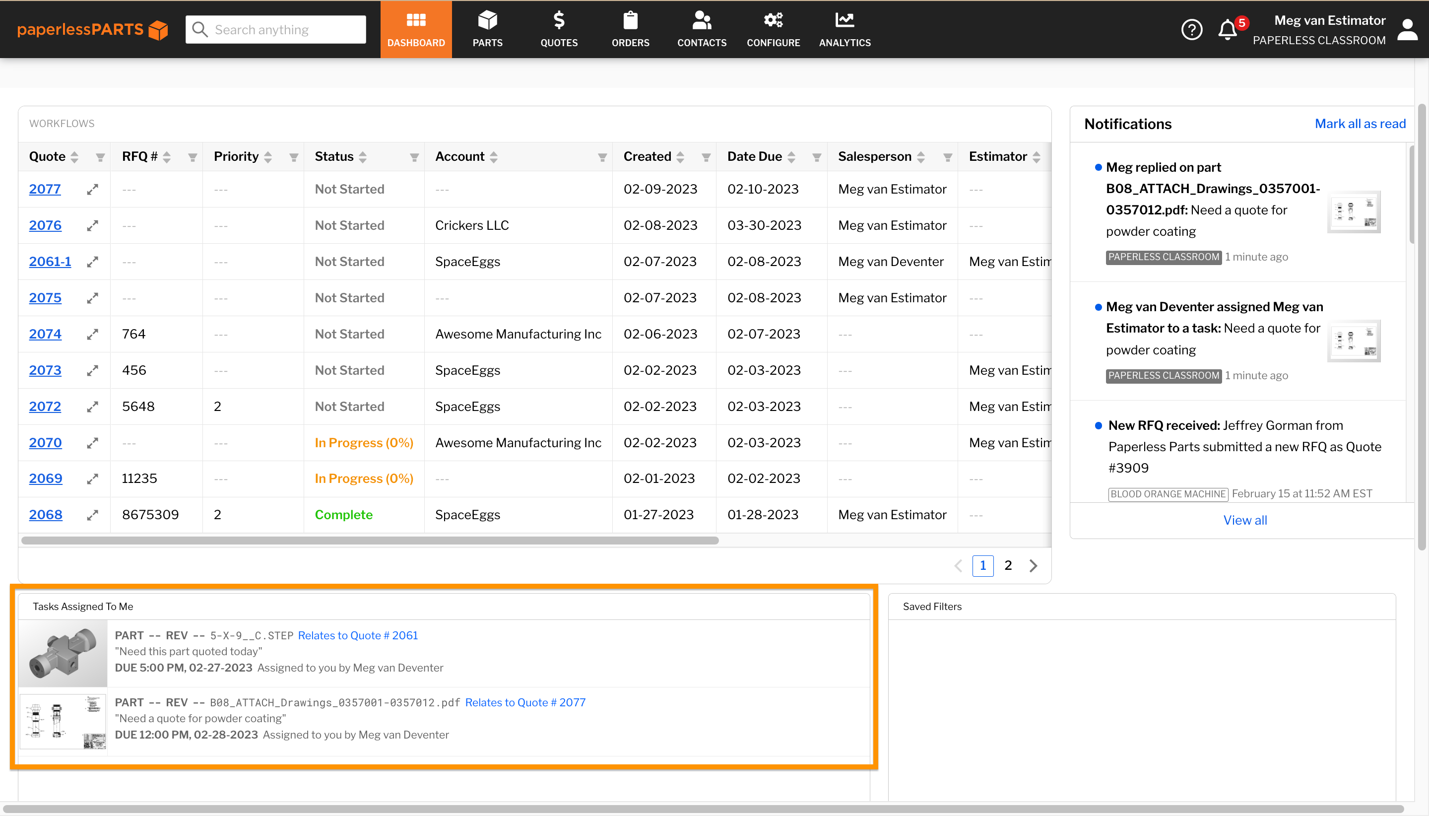 Internal collaboration