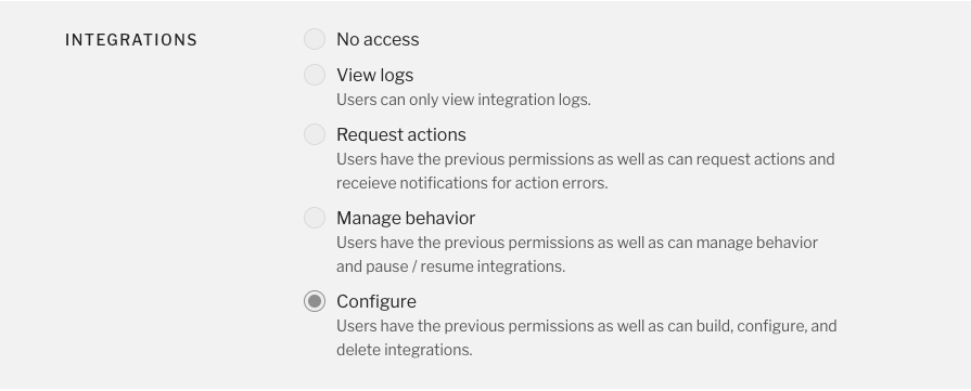 Integration development guide