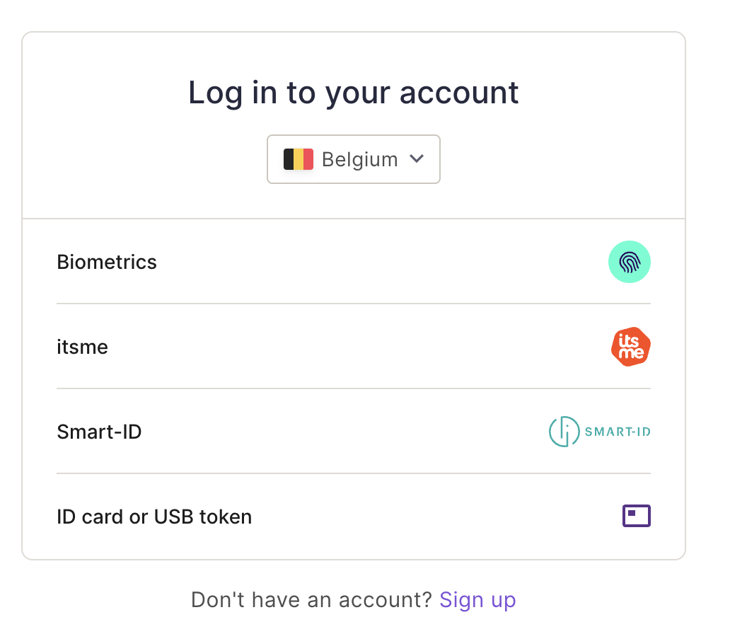 How to start using itsme for authentication and document signing – Support