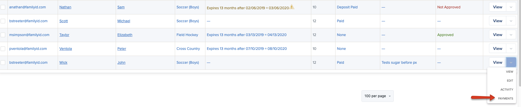 Student Registration - Refund a Stripe Payment – ArbiterSports