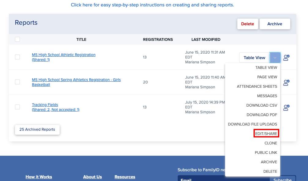 Student Registration - Using Tracking Fields – ArbiterSports