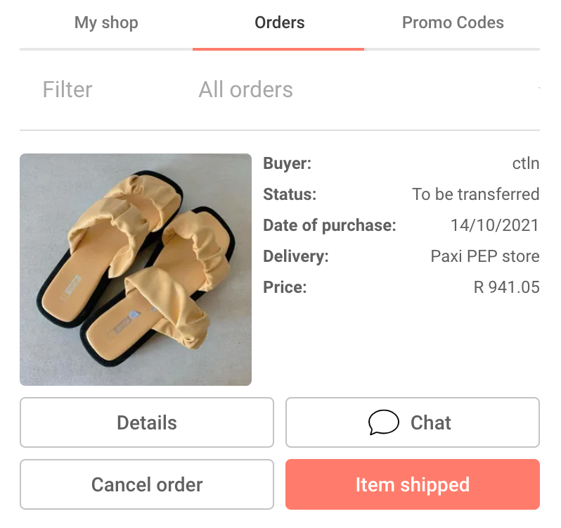 How to process an order – Yaga South Africa Help Center