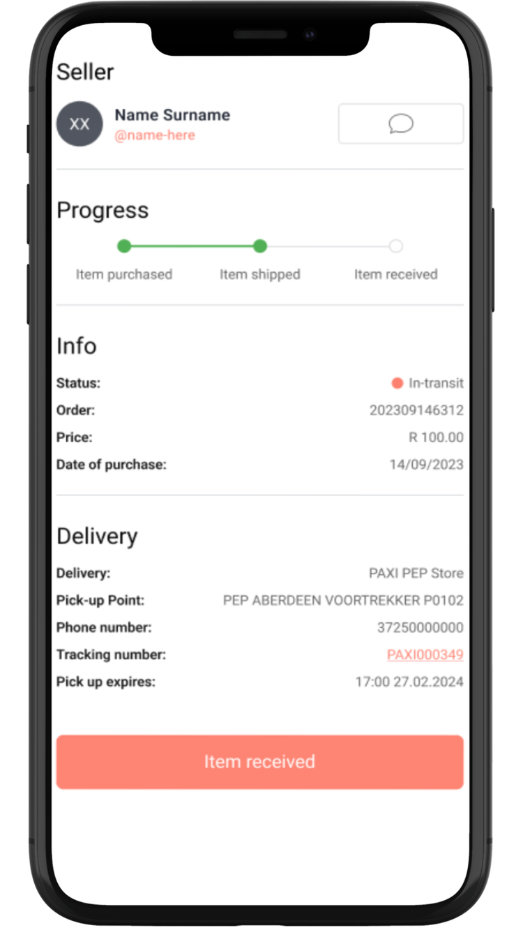 How PAXI integrated delivery works? – Yaga South Africa Help Center