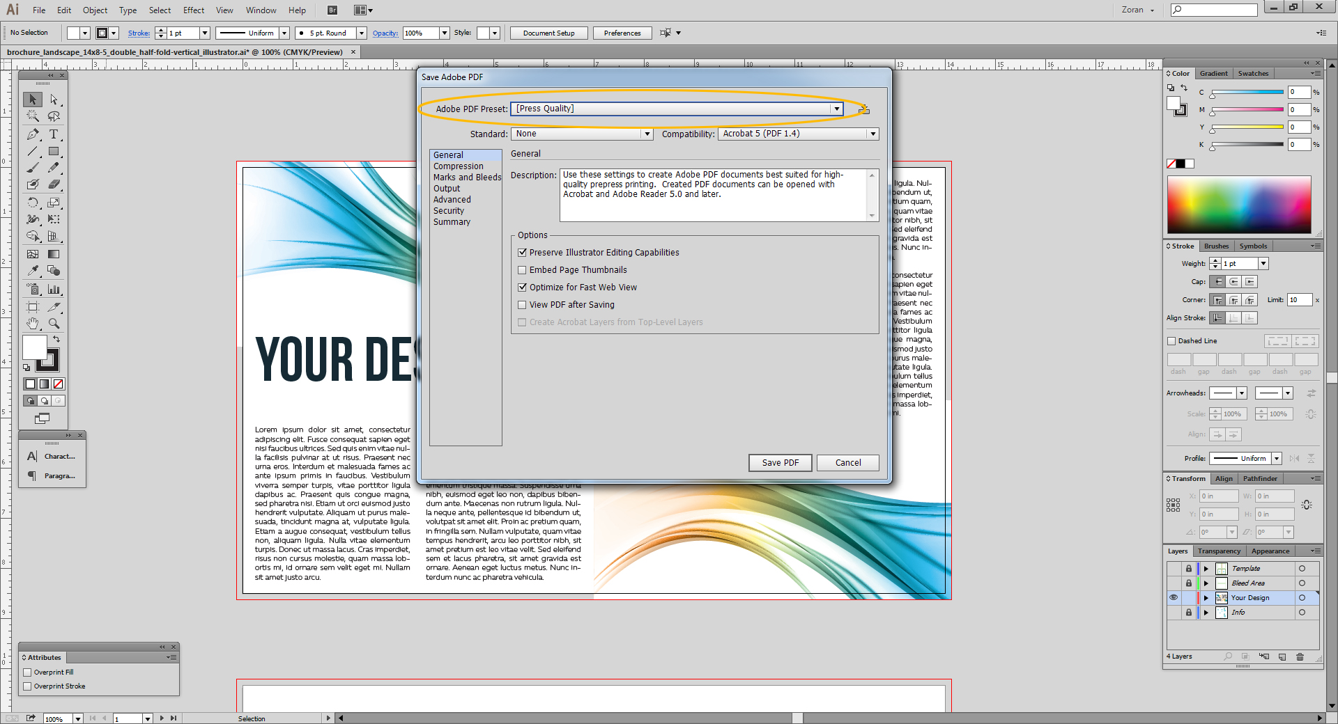 How to use the Adobe Illustrator (ai.) Template from Newprint ...