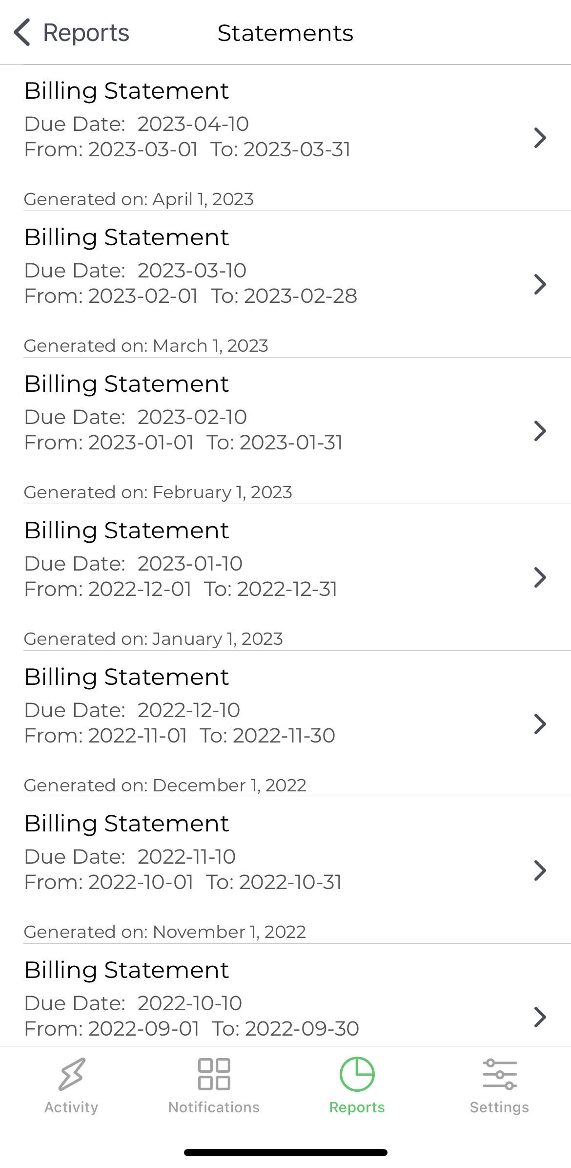 How do I access my billing statements? – Custodia