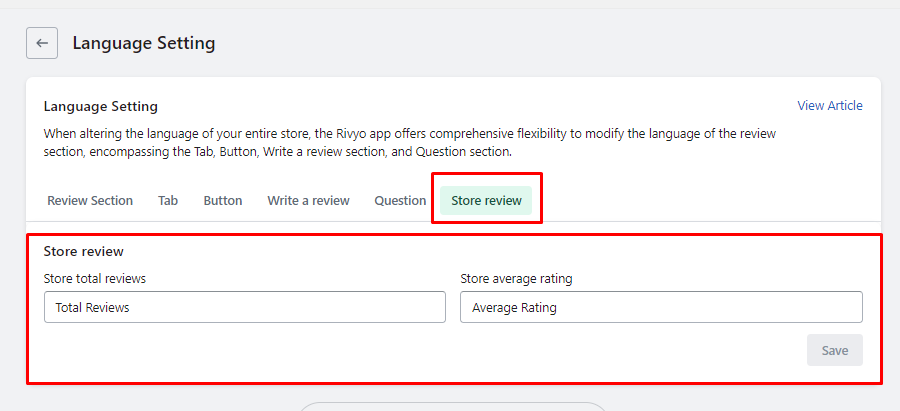 Language Settings - WebContrive