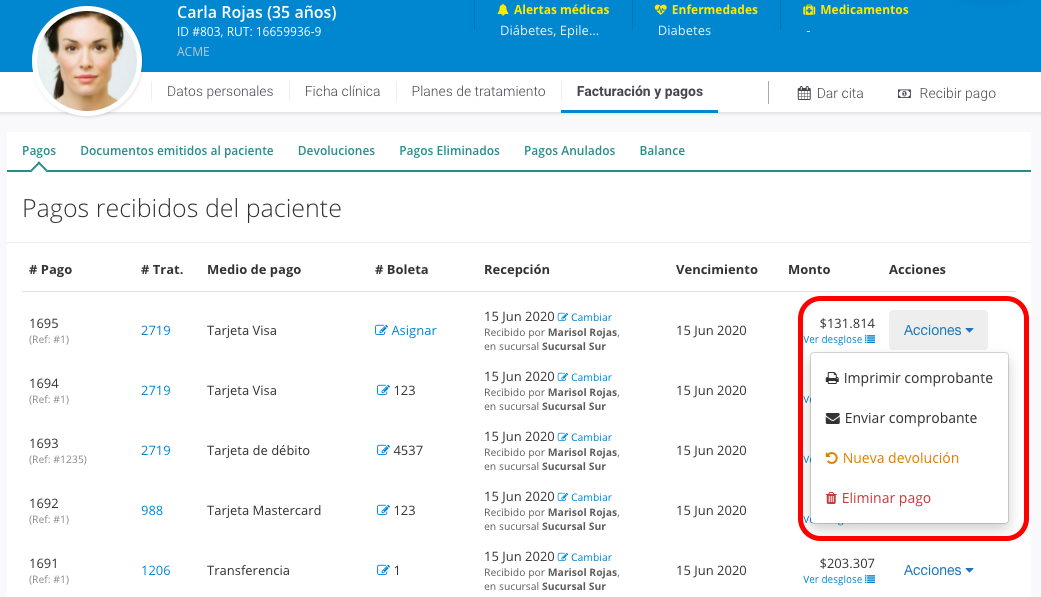 Cómo recaudar pagos de pacientes – Dentalink