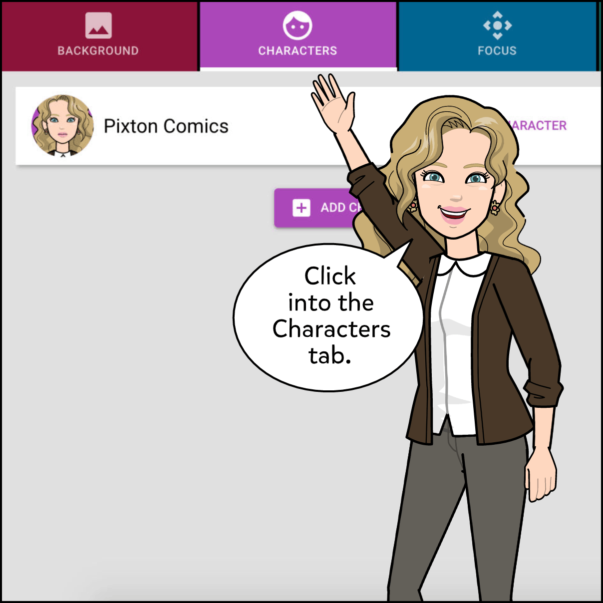 Include Yourself & Classmates In Comic