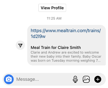 Invite: Mail, Text, AirDrop, Instagram, WhatsApp, Slack, Facebook and ...
