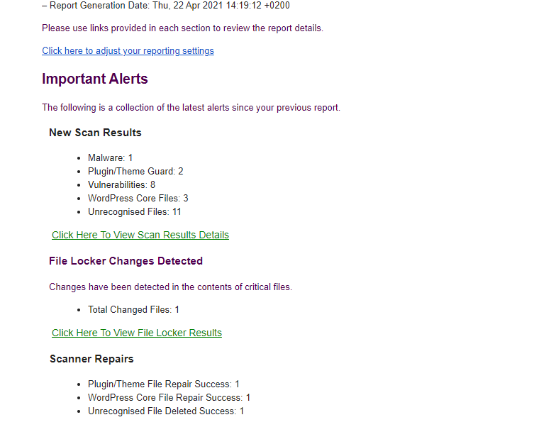 What is the Alert Frequency report and how does it work? - Shield ...