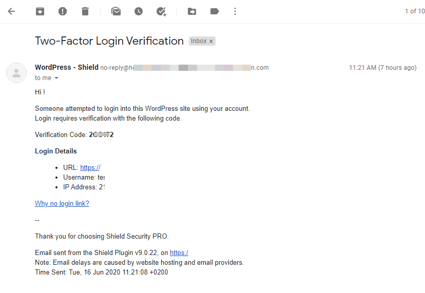 How to customise 2FA Email content (step-by-step) - Shield Security for WordPress Knowledge Base