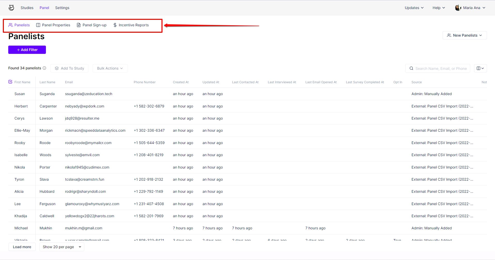 Getting started with Panel Management - Panelfox Documentation