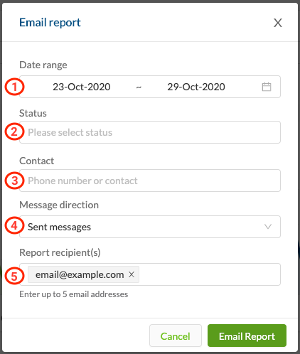 Reports FAQ – Direct SMS